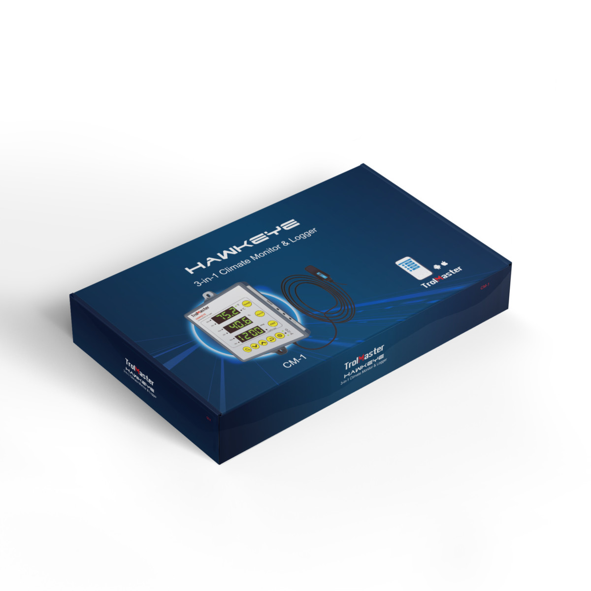 TrolMaster Hawkeye Monitor & Logger with 3-in-1 Sensor (CM-1) - Progrow